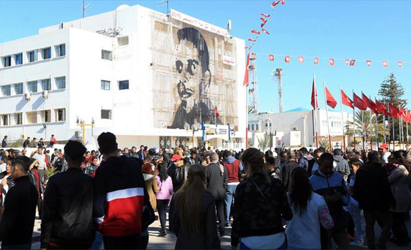 سيدي بوزيد تحيي الذكرى 13 لاندلاع الثورة التونسية – Assarih