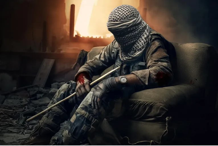 شاهد/ كرسي استشهاد السنوار…’فداك روحي وبيتي’ – Assarih