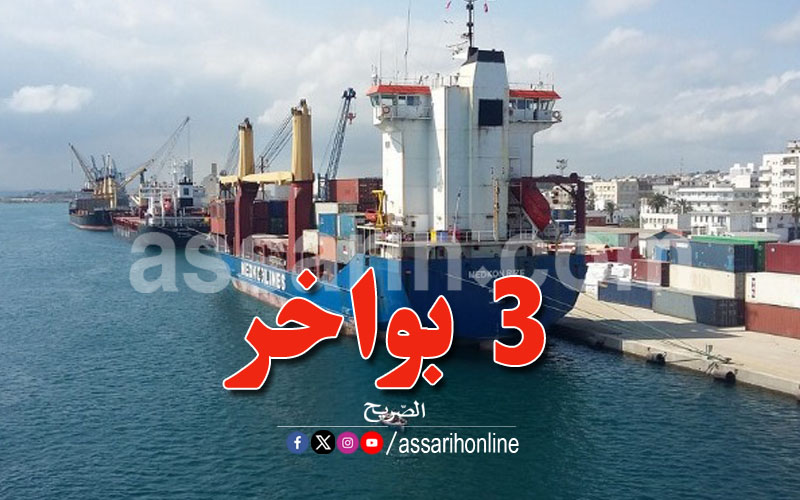 بداية من اليوم: 3 بواخر محمّلة بالغاز ترسو بالموانئ التونسية – Assarih