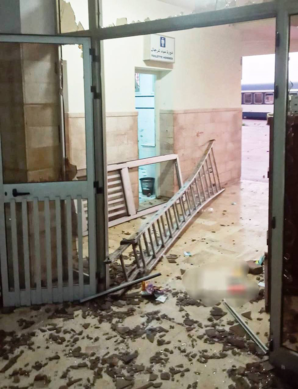 صفاقس: تفاصيل وخفايا عملية تخريب محطّة القطارات فجرا (صور) – Assarih